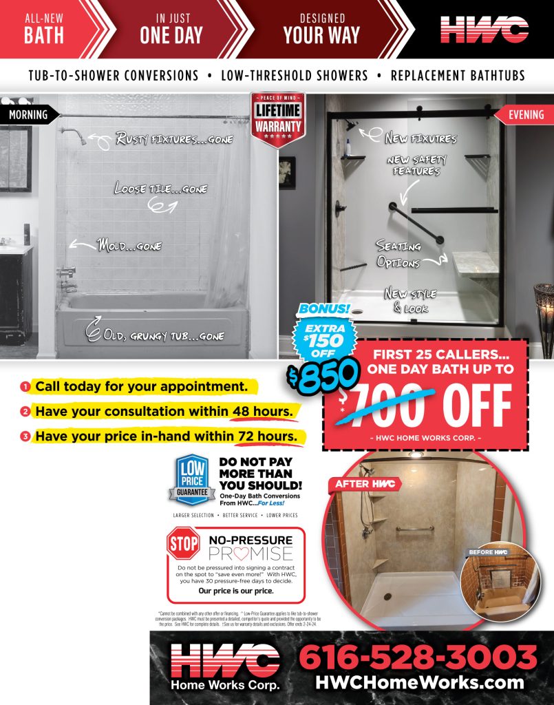 Remodeling Promotions & Special Offers | HWC Homeworks Corp.